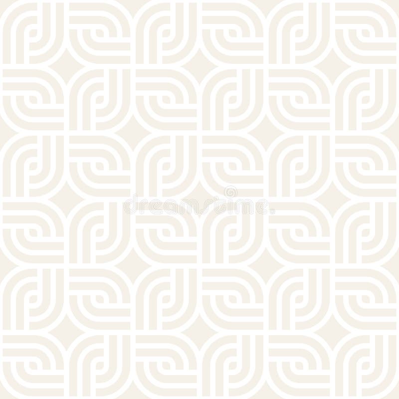 Vector Seamless Subtle Lattice Pattern. Modern Stylish Texture with ...