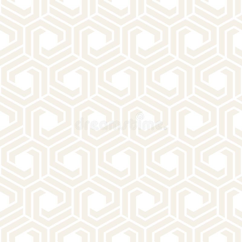Vector Seamless Subtle Lines Mosaic Pattern. Modern Stylish Abstract ...