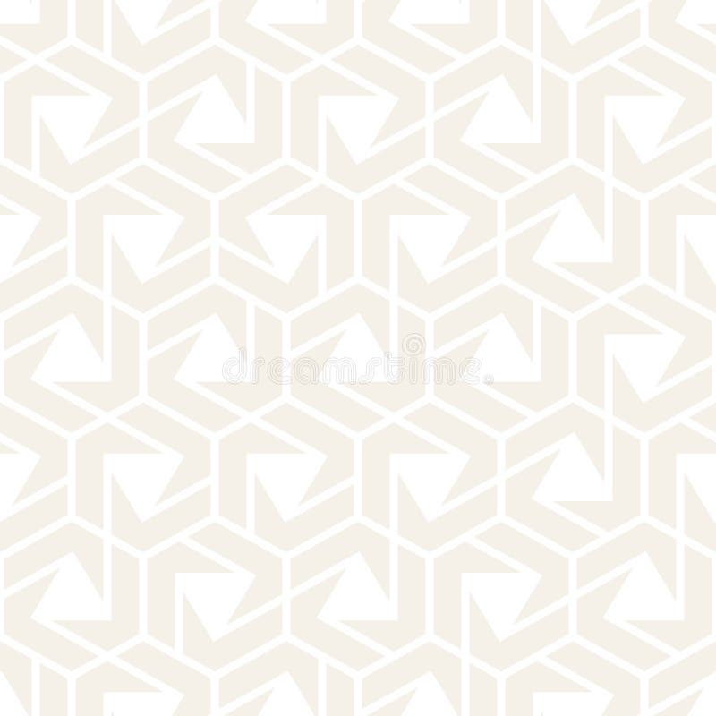 Vector Seamless Subtle Lines Mosaic Pattern. Modern Stylish Abstract ...