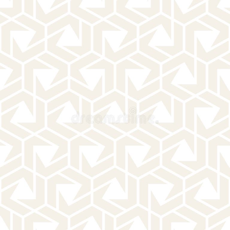 Vector Seamless Subtle Lines Mosaic Pattern. Modern Stylish Abstract ...