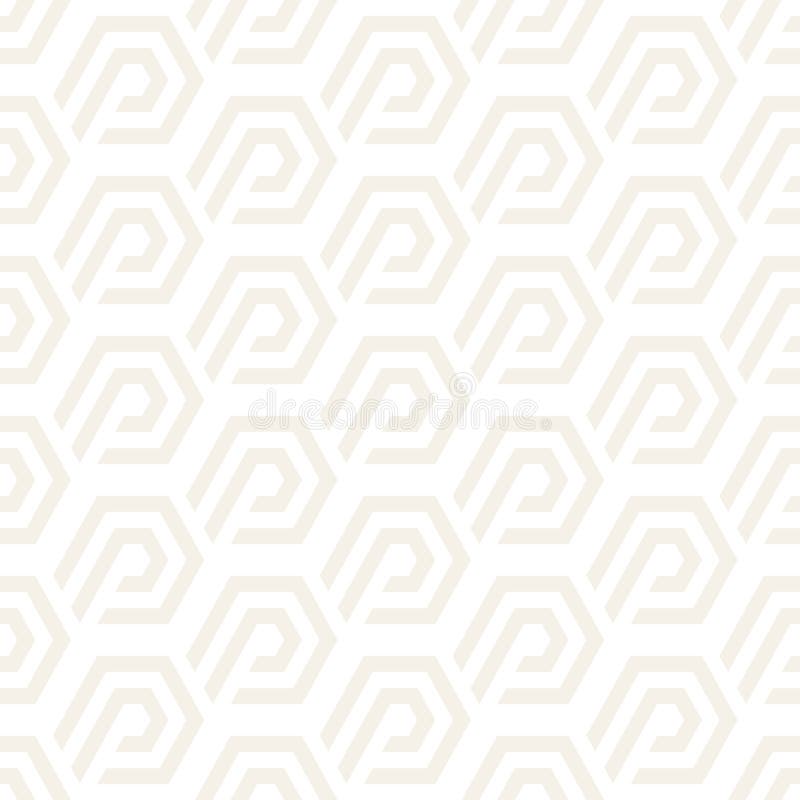 Vector Seamless Subtle Lines Mosaic Pattern. Modern Stylish Abstract ...