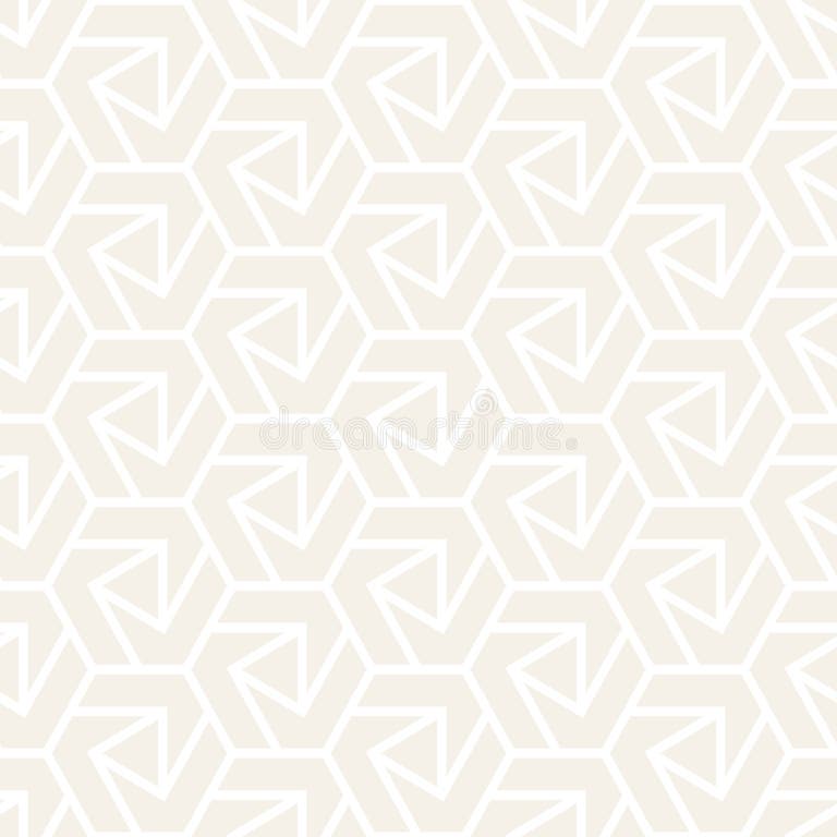 Vector Seamless Subtle Lines Mosaic Pattern. Modern Stylish Abstract ...