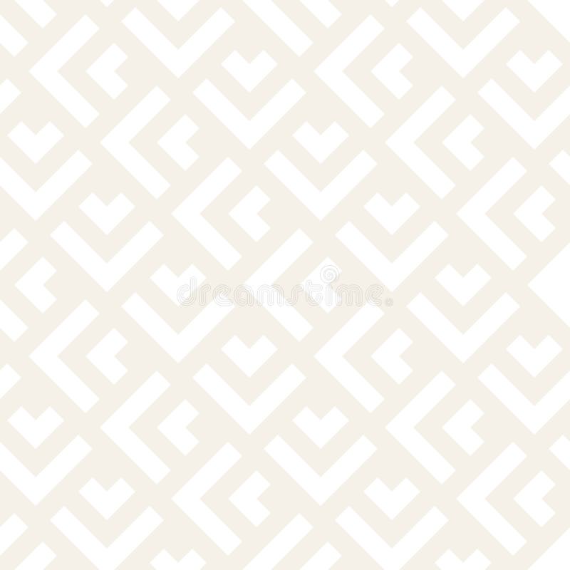 Vector Seamless Subtle Lines Mosaic Pattern. Modern Stylish Abstract ...
