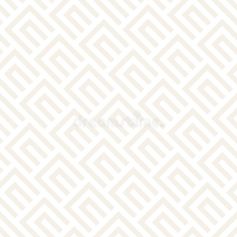 Vector Seamless Subtle Lines Mosaic Pattern. Modern Stylish Abstract ...