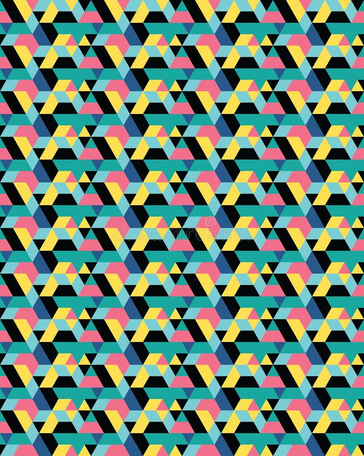 Seamless Template, Repeating Pattern Stock Illustration - Illustration ...