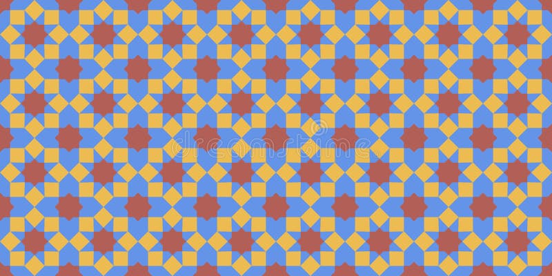 Vector Seamless Tessellation Pattern. Stock Vector - Illustration of ...