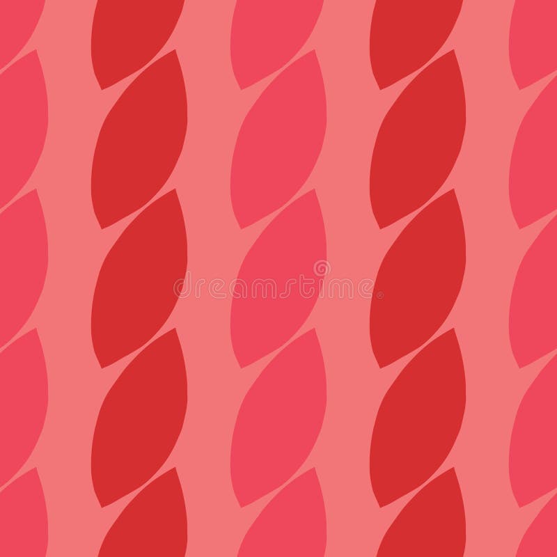 Vector Seamless Texture Background Pattern. Hand Drawn, Red Colors ...