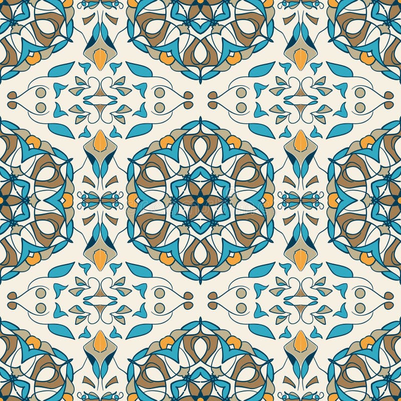 Vector Seamless Texture. Beautiful Colored Pattern for Design and ...