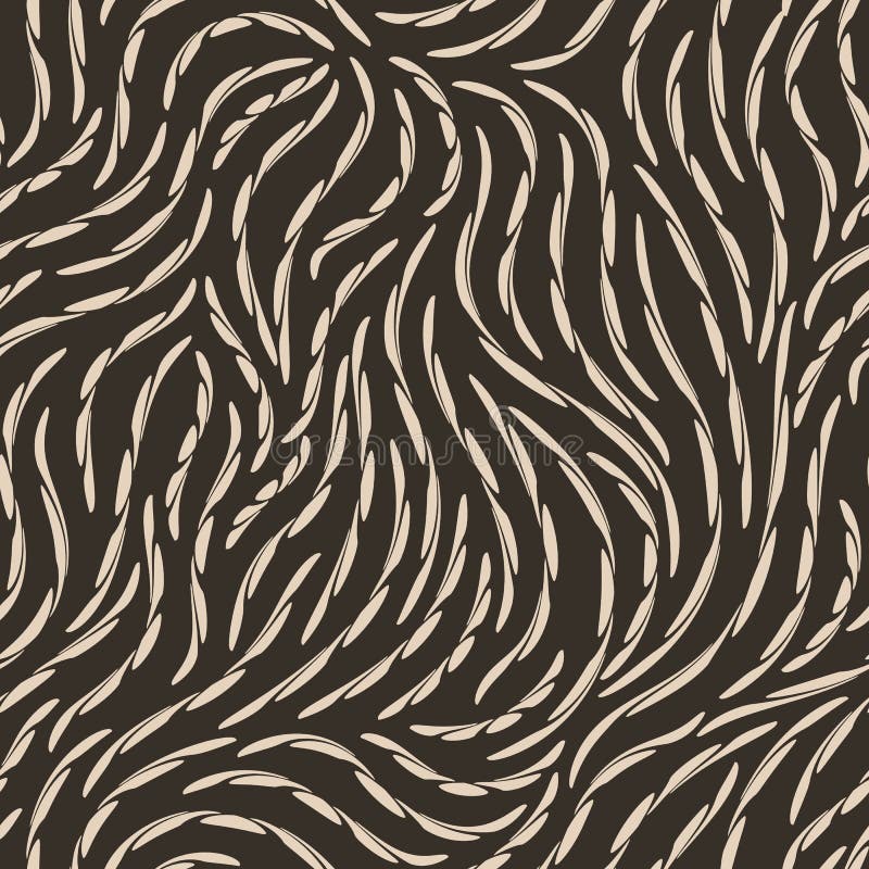 Vector Seamless Texture of Beige Color from Flowing Abstract Patterns ...