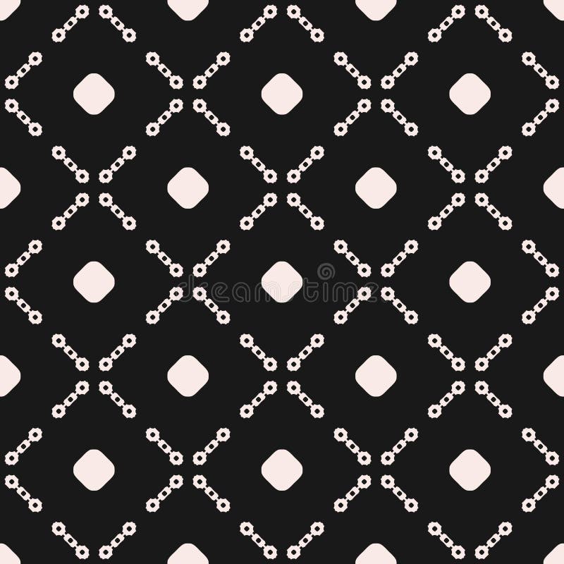 Vector Seamless Texture, Diagonal Chain Stock Vector - Illustration of ...