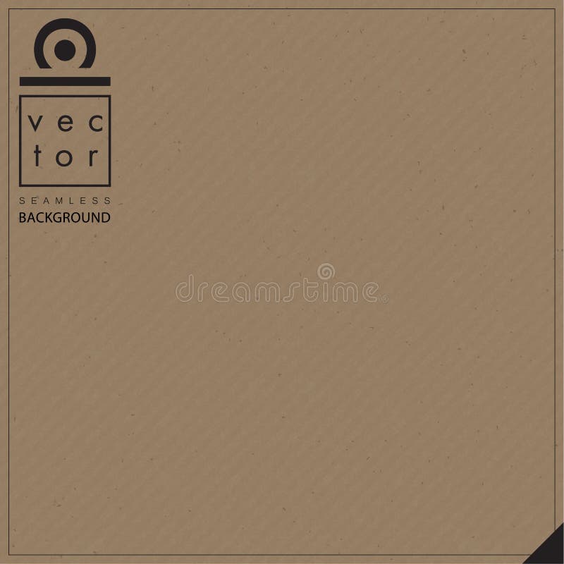Vector Seamless Texture of Kraft Paper Background Stock Vector ...