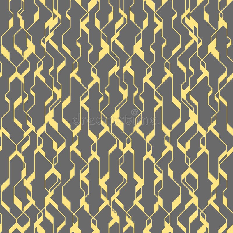 Vector Seamless Texture of Yellow Lines Stock Vector - Illustration of ...