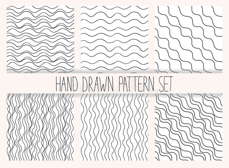 Seamless Wavy Line Pattern Stock Illustrations – 66,585 Seamless Wavy ...
