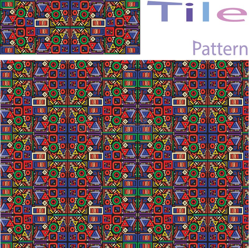 Vector Seamless White Geometric Primitive Square Blocks Grid Pat Stock ...