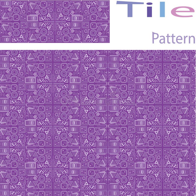 Vector Seamless White Geometric Primitive Square Blocks Grid Pat Stock ...