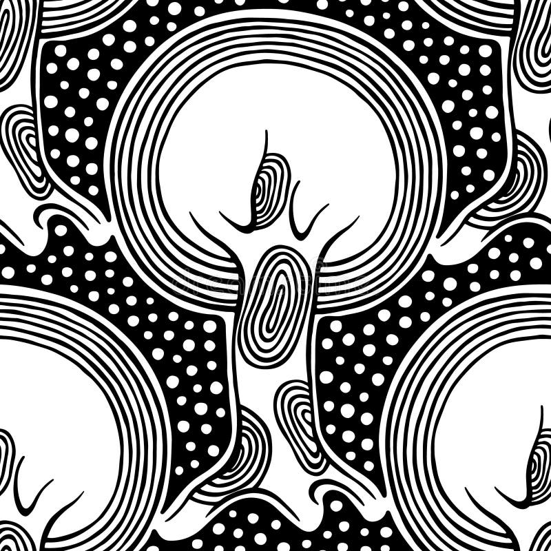 Vector Seamlesss Pattern, Graphic Illustration Stock Vector ...