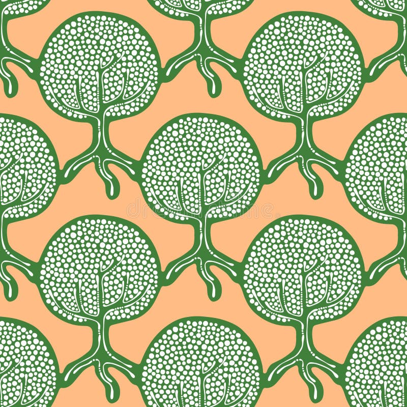 Vector Seamlesss Pattern, Graphic Illustration Stock Illustration ...