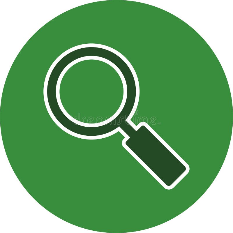 Vector Search Icon for Personal and Commercial Use. Stock Illustration ...