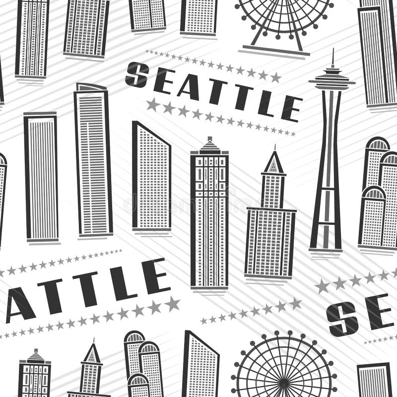 Seattle Ferris Wheel Stock Illustrations – 38 Seattle Ferris Wheel ...