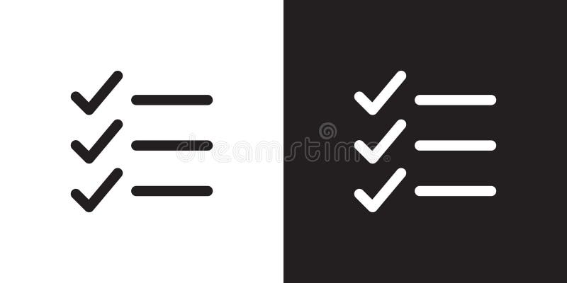 Vector Select All Icons Black and White Stock Vector - Illustration of ...