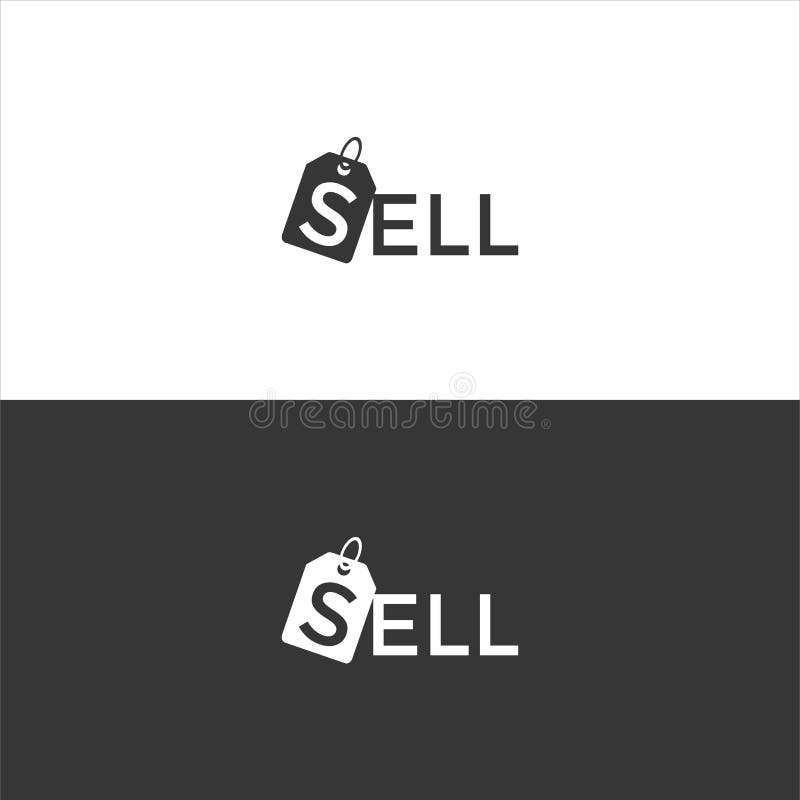 Sell Tag Logo Vector for Your Company Stock Vector - Illustration of ...