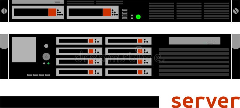 Vector - server stock vector. Illustration of graphics - 48304728