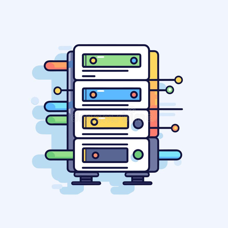 Several Servers Stock Illustrations – 182 Several Servers Stock ...