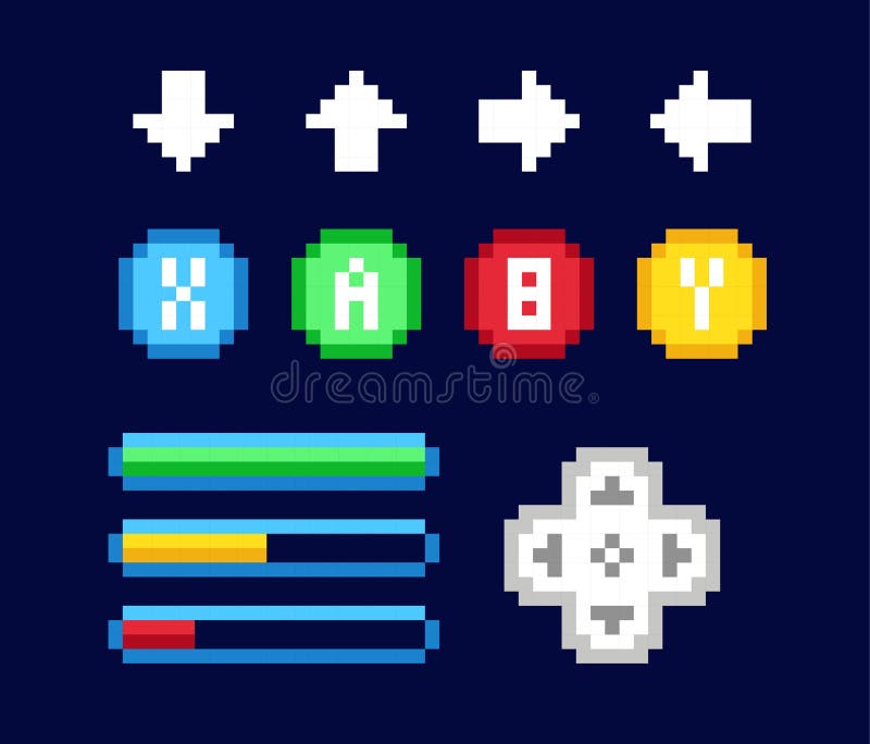 Pixel Art Progress Bar Stock Illustrations – 235 Pixel Art Progress Bar ...