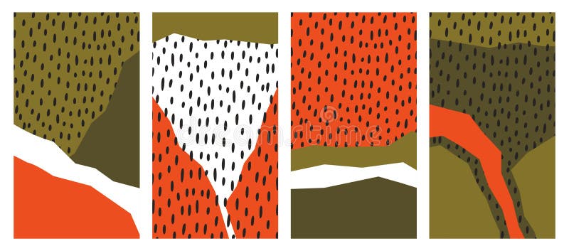 Vector Set of Abstract Backgrounds in Minimal Style with Copy Space for ...