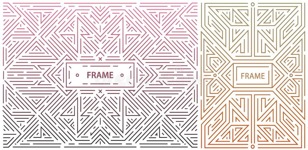 Vintage Artdeco Frame Design Stock Illustrations – 1,878 Vintage ...