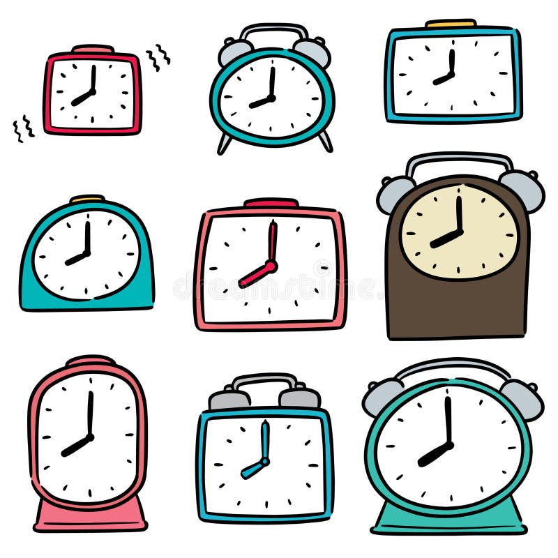 Alarm Clock Cartoon Stock Illustrations – 23,361 Alarm Clock Cartoon ...