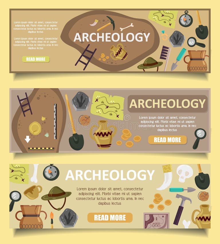Archaeology Banners Stock Illustrations – 138 Archaeology Banners Stock ...