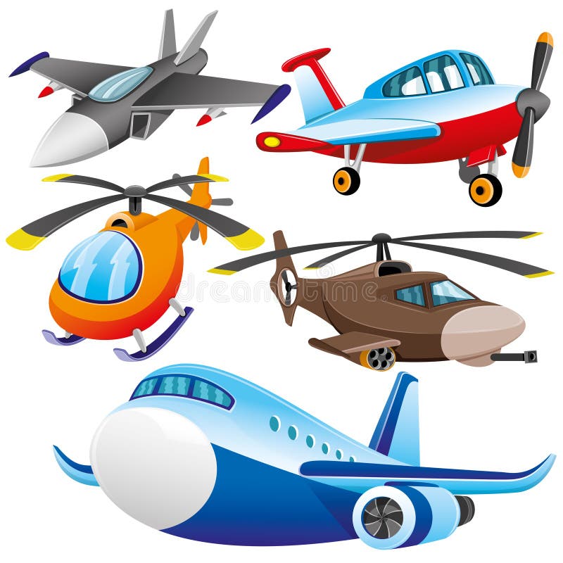 Vector set. Aviation. stock vector. Illustration of decor - 47806569
