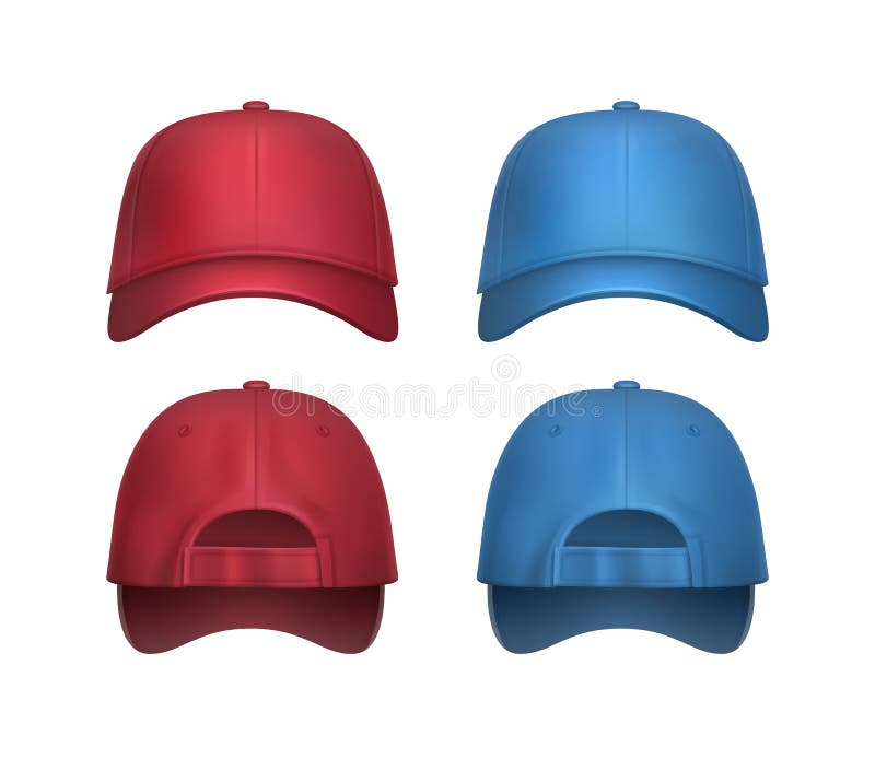 Red Baseball Hat Side View Stock Illustrations – 304 Red Baseball Hat ...