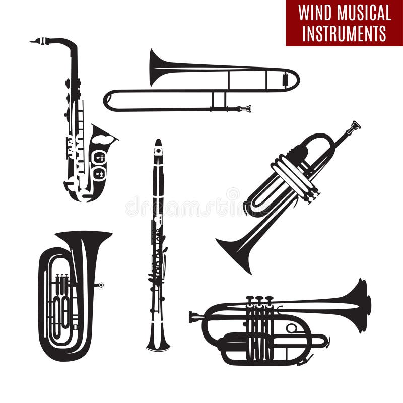 Brass Wind Band Stock Illustrations – 2,756 Brass Wind Band Stock ...