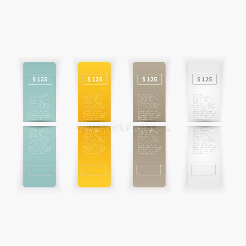 Set of Blank Rectangle Labels. Acute Corners Stock Vector ...