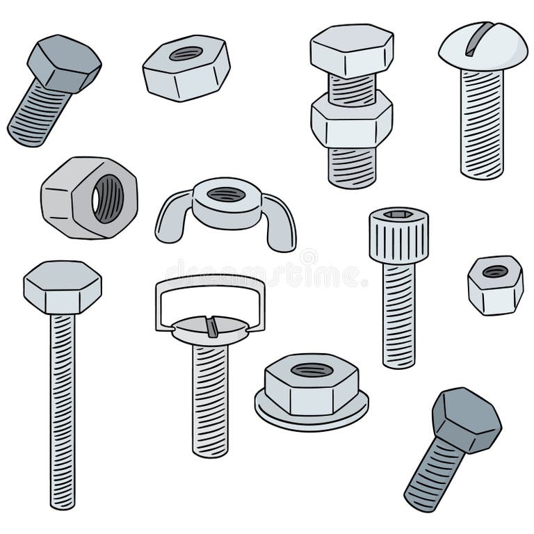 Nut Bolt Cartoon Stock Illustrations – 928 Nut Bolt Cartoon Stock ...