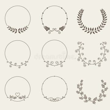 Fancy Circle Border Stock Illustrations – 2,551 Fancy Circle Border ...