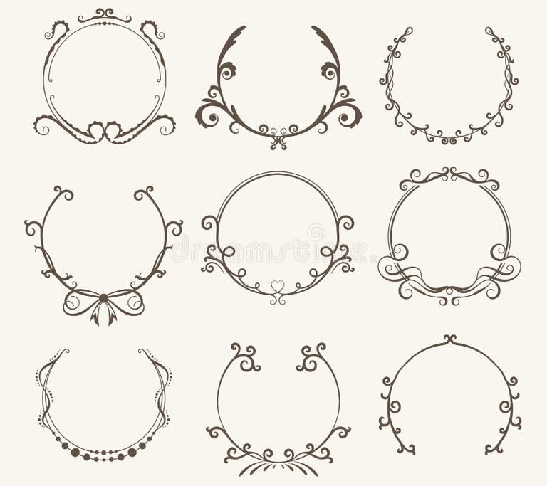Border Vintage Style Frame Stock Illustrations – 426,127 Border Vintage ...