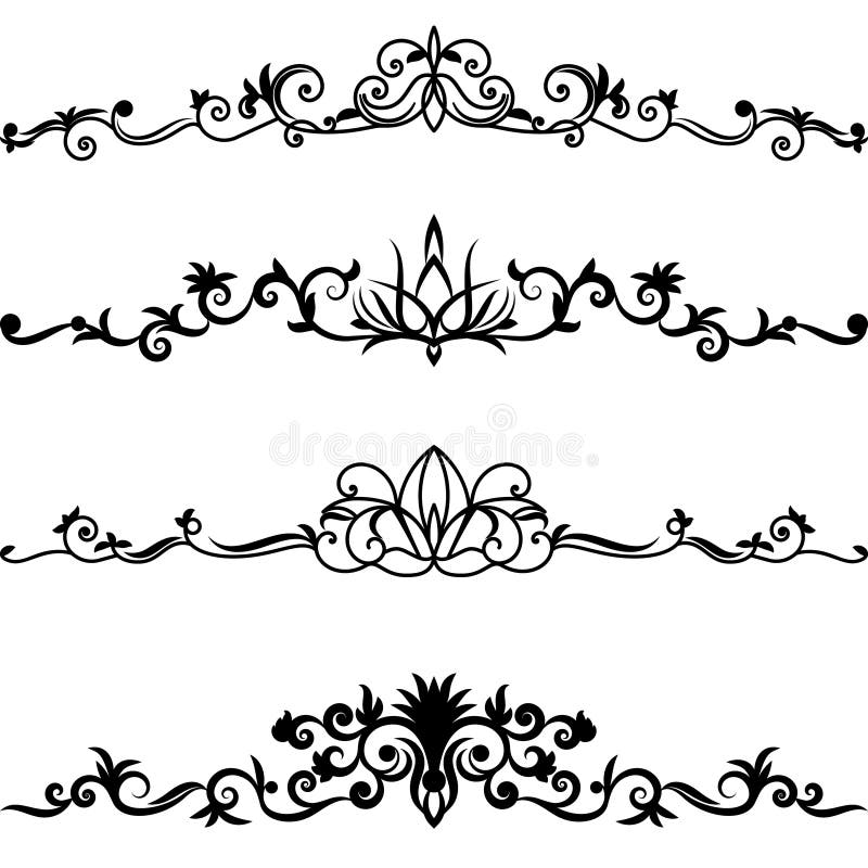 Vector Set Border Design Element Stock Illustrations – 318,762 Vector Set Border Design Element ...