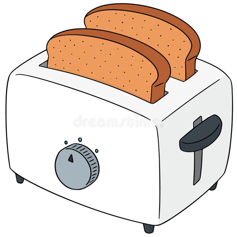 Bread Toaster Stock Illustrations – 9,301 Bread Toaster Stock ...