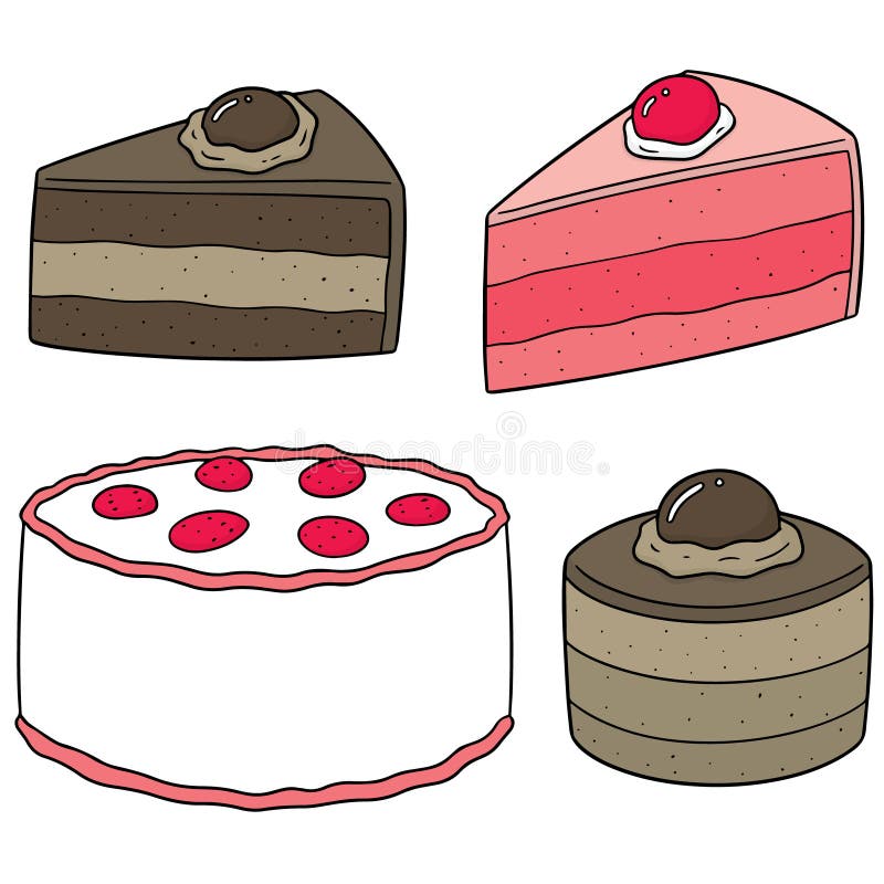 Vector set of cake mixer stock vector. Illustration of design - 144478853