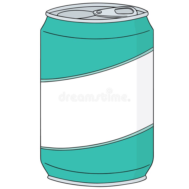 Vector set of can stock vector. Illustration of clip - 108290160