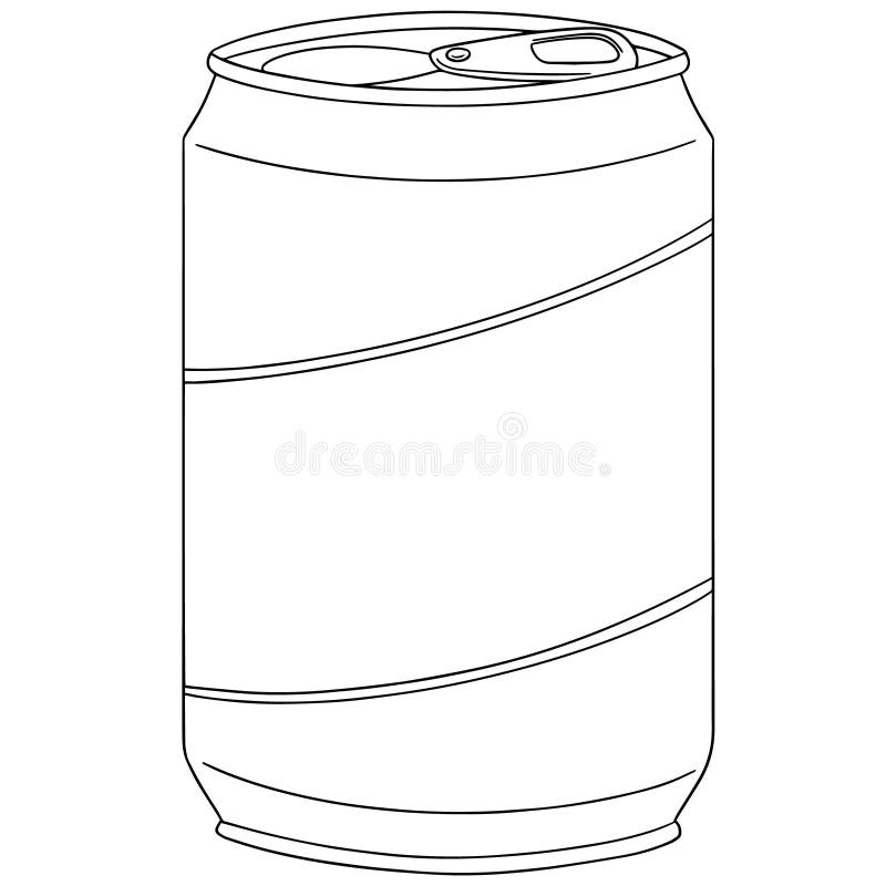 Vector set of can stock vector. Illustration of ring - 108290443