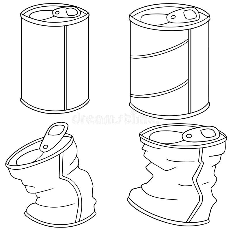Vector Set of Condensed Milk Stock Vector - Illustration of decor ...