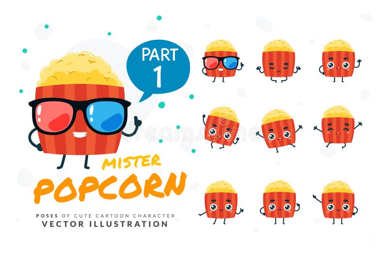 Angry Popcorn Stock Illustrations – 157 Angry Popcorn Stock ...