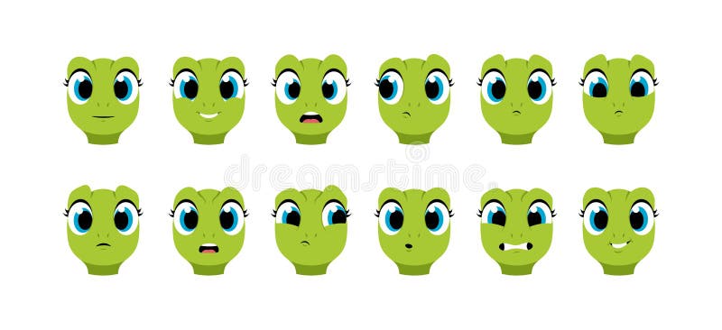 Vector Set of Character Constructor for Animation Stock Illustration ...