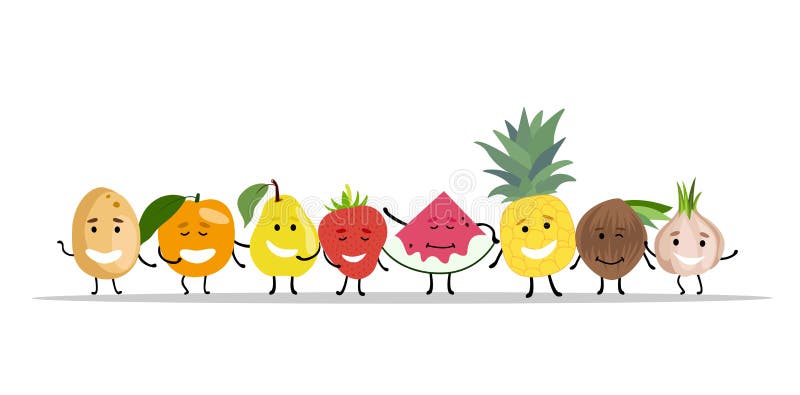 Dancing Fruits Stock Illustrations – 438 Dancing Fruits Stock ...
