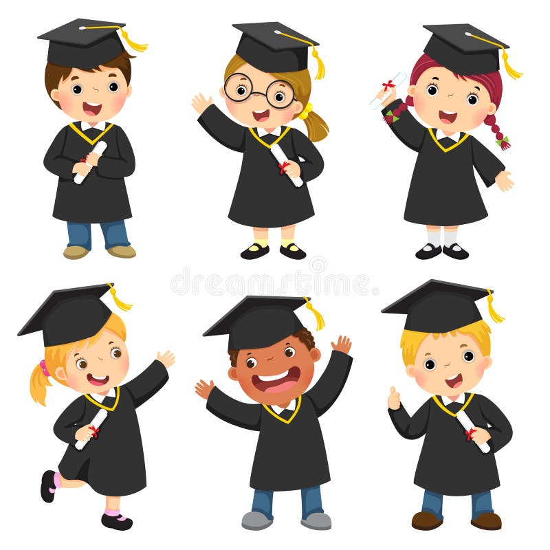 Kindergarten Graduation Ceremony Stock Illustrations – 791 Kindergarten ...