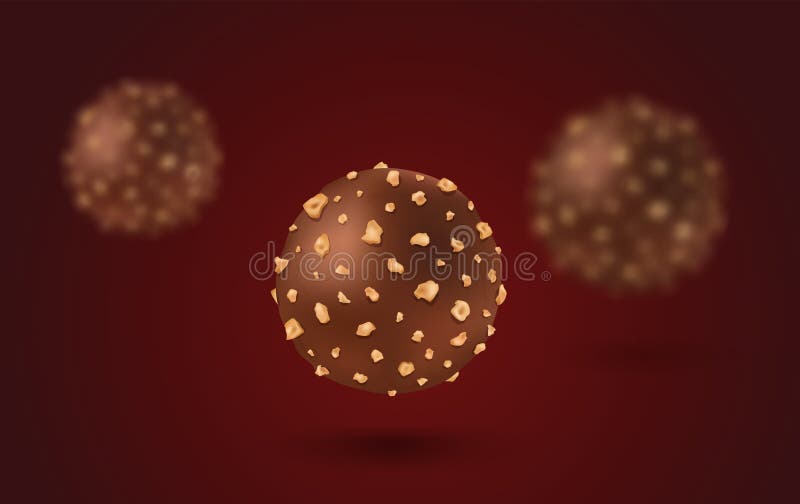 Vector Set Chocolate Candies in Realistic Style Stock Vector ...
